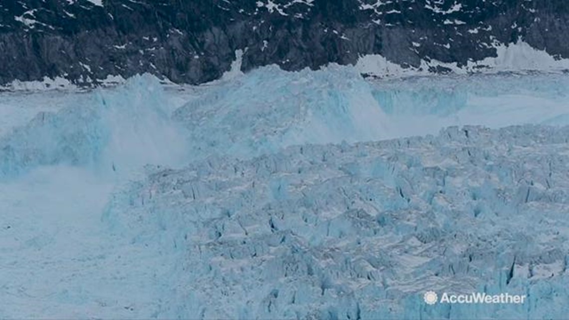 Massive iceberg calves from Greenland glacier | wbir.com