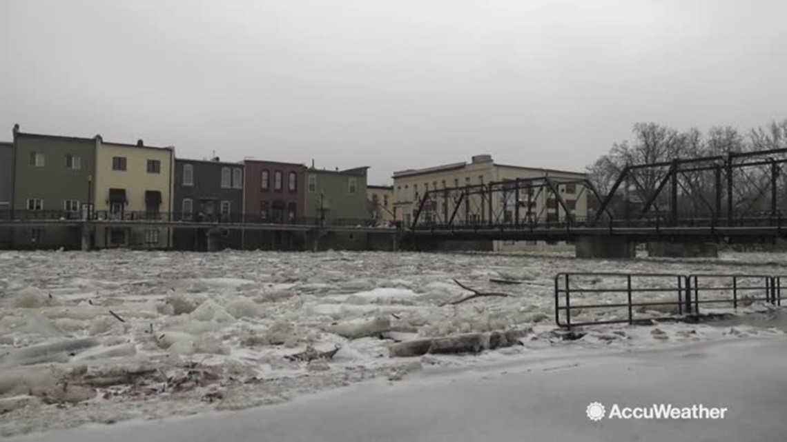 Residents evacuated after ice jam floods river | wbir.com