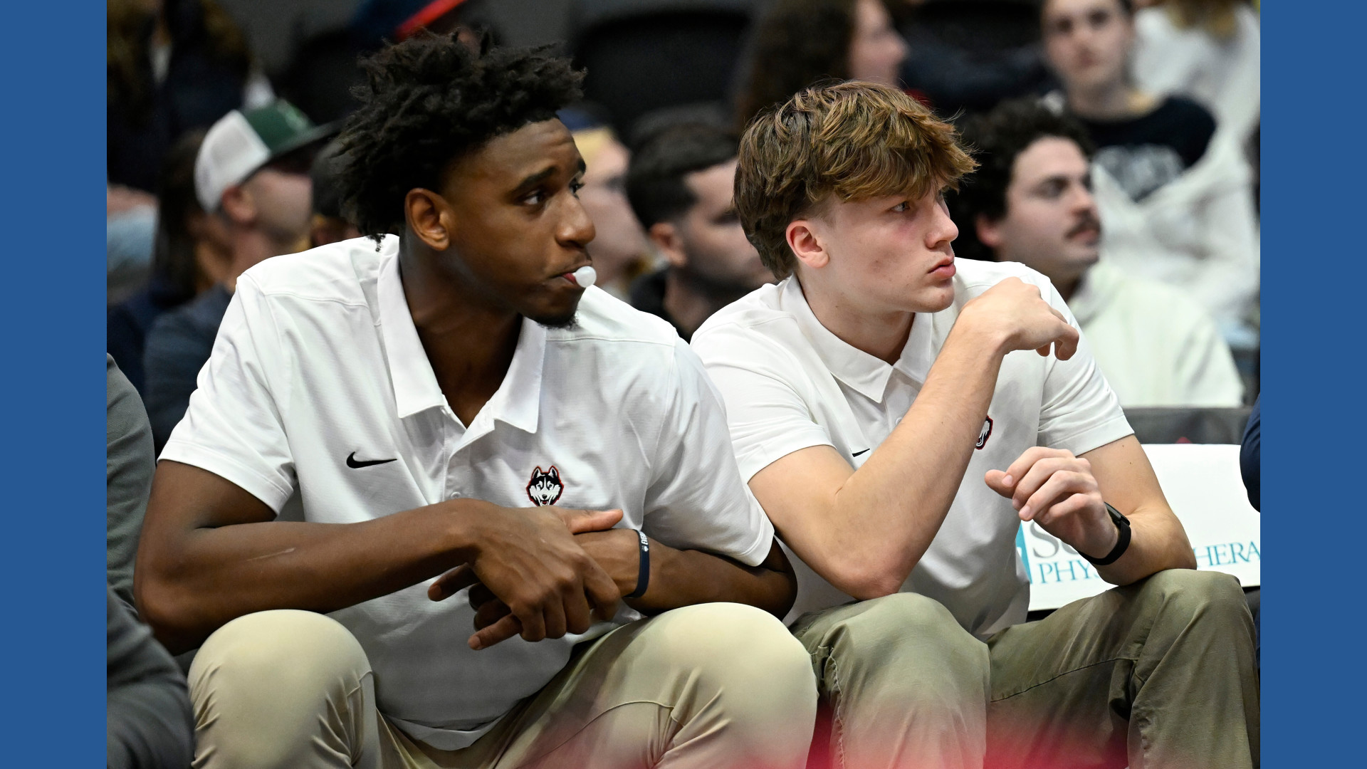 No. 5 UConn freshman Braylon Mullins plays 10 minutes in debut against ...