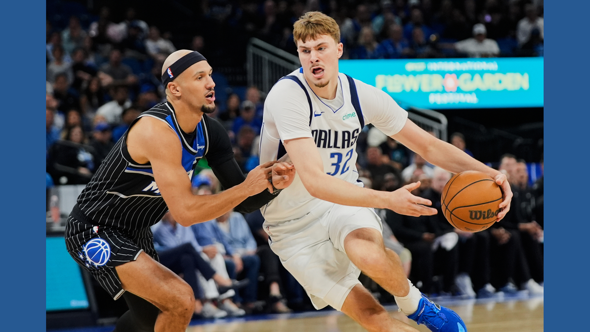Cooper Flagg in Mavericks' starting lineup vs. Magic after missing 8 ...
