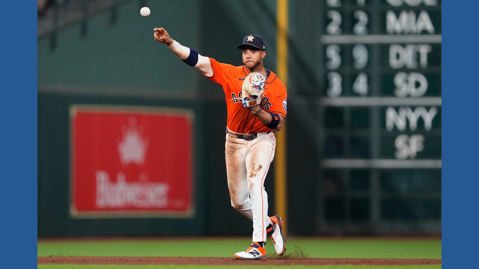 Astros shortstop Peña to return after broken finger kept him from ...