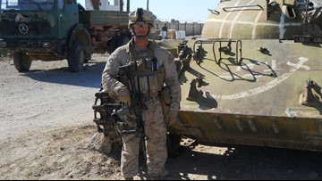 Marine veteran helps other soldiers heal by hiking | wbir.com