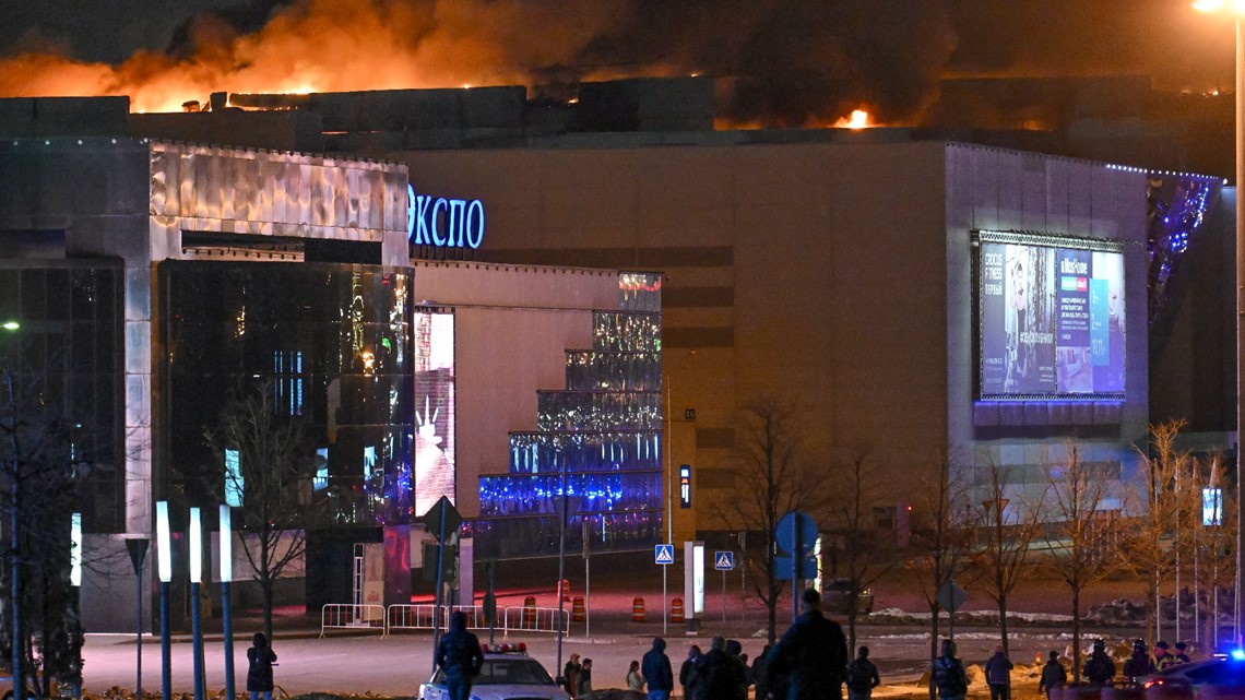 Moscow concert hall shooting: Gunmen wore combat fatigues | wbir.com