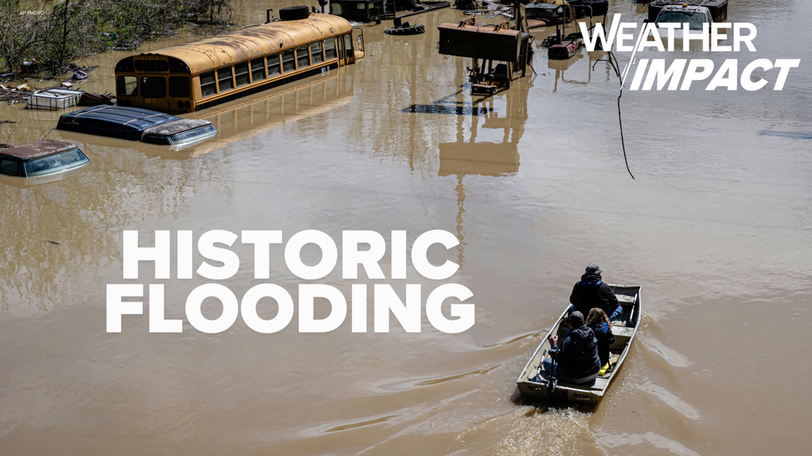 Weather Impact | Historic flooding in South, Midwest | wbir.com