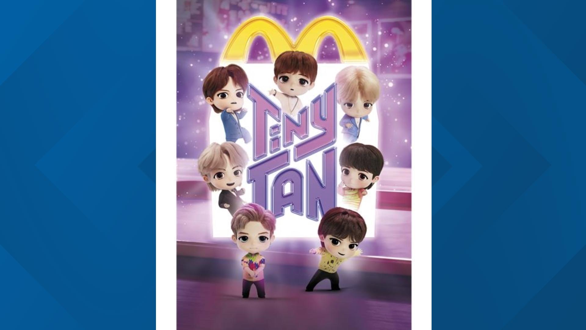 McDonald's and BTS to launch new TinyTAN Happy Meal globally | wbir.com