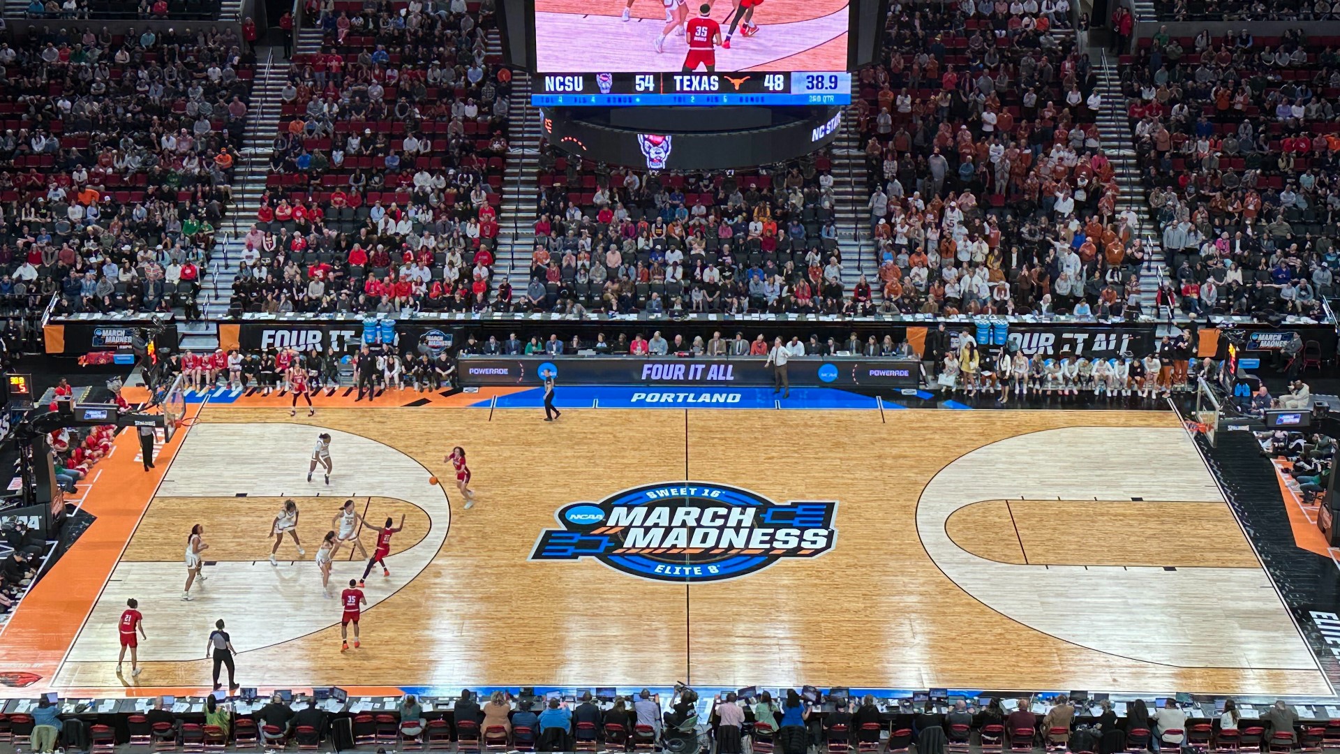3-point line distances wrong for women's games in Portland | wbir.com
