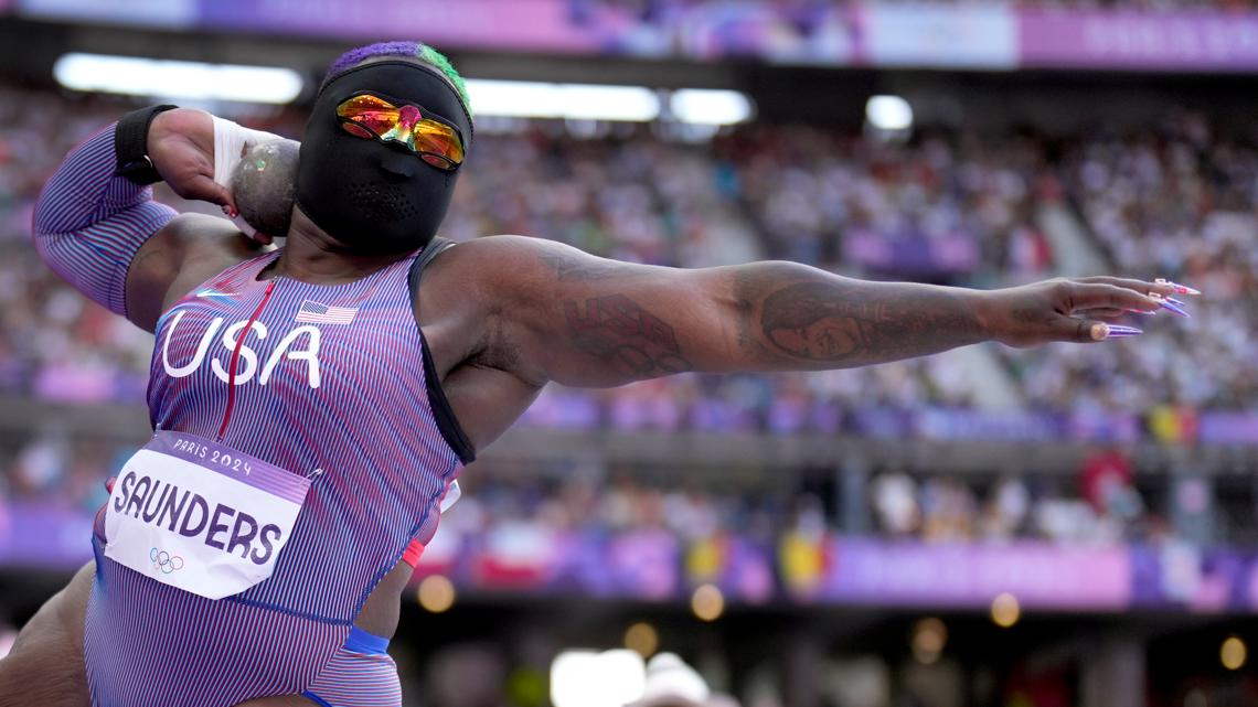 Who is the masked American shot putter at the Olympics? | wbir.com