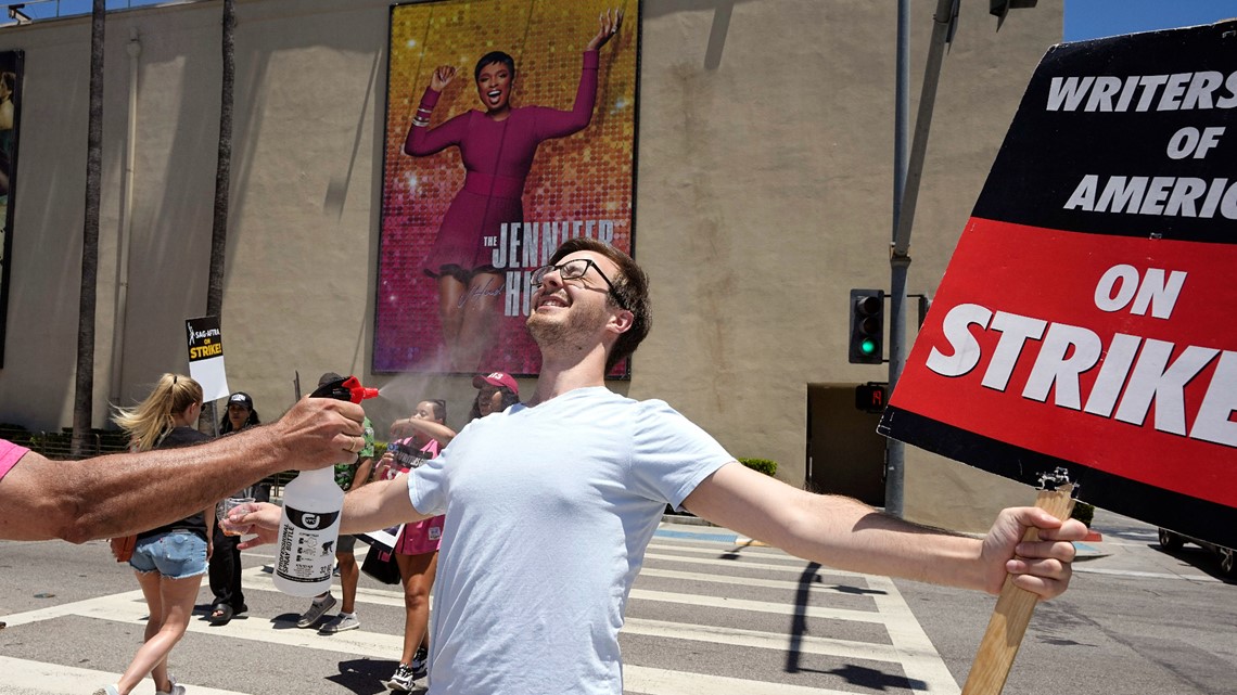 Hollywood actors and writers strike from LA to New York | wbir.com
