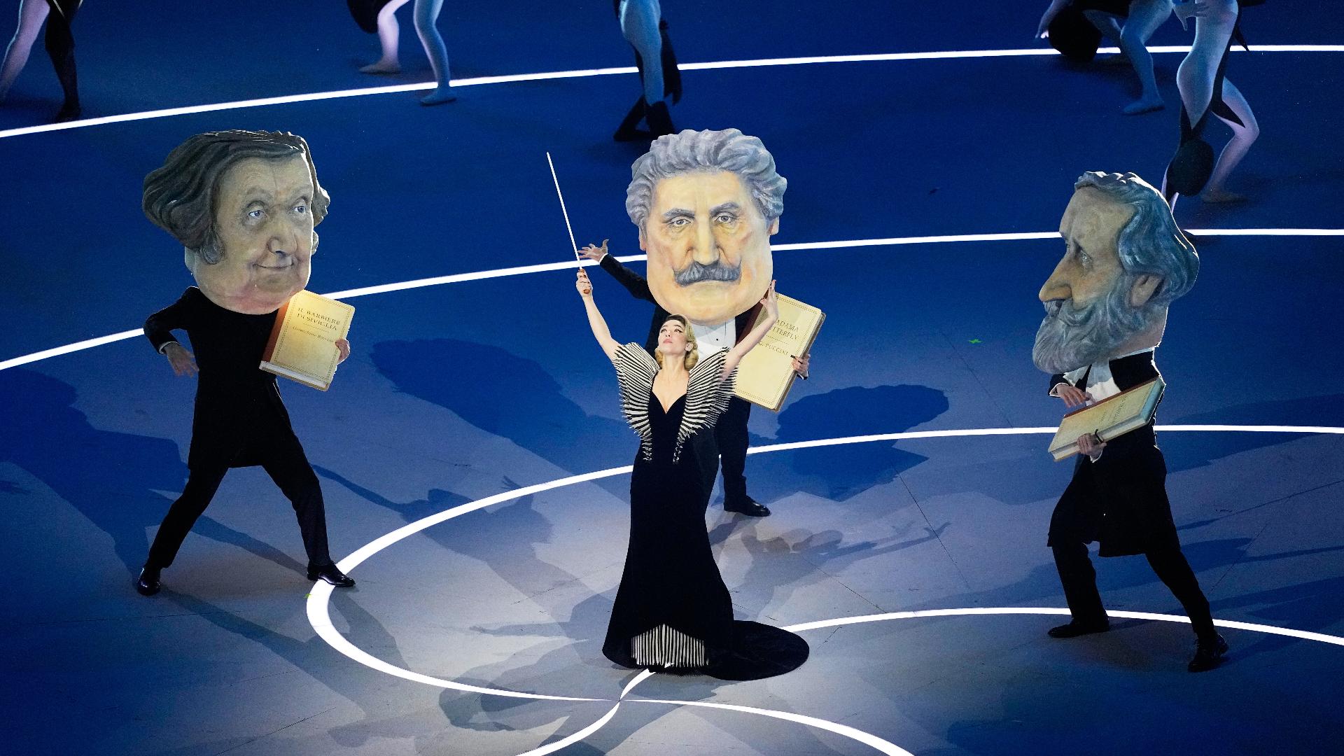 Who were the big heads at the 2026 Olympics Opening Ceremony? | wbir.com
