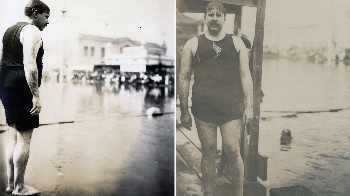 Story behind the plunge for distance event at 1904 Olympics | wbir.com