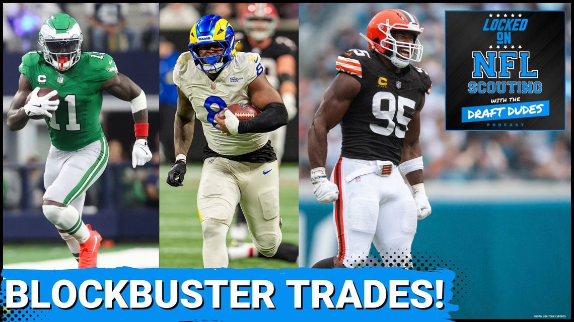 BLOCKBUSTER: Myles Garrett and Jared Verse SWAP Teams, AJ Brown Traded ...
