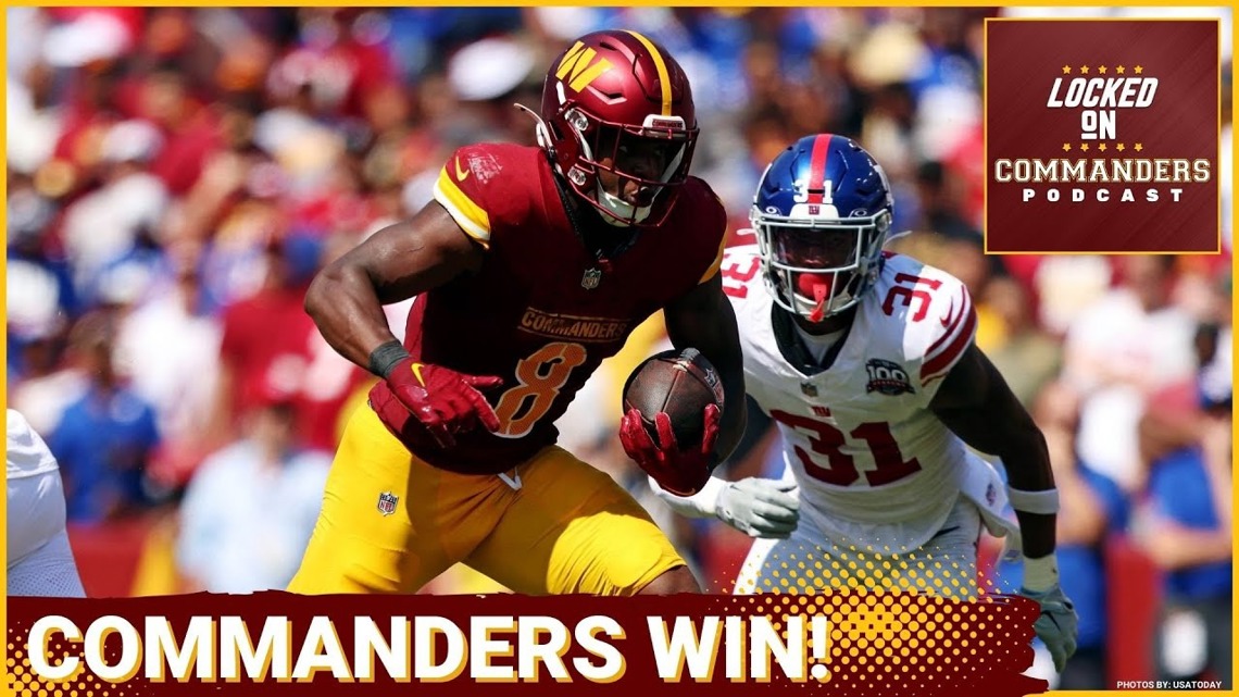 Washington Commanders Win 21-18 in Week 2 vs. New York Giants After 7 ...