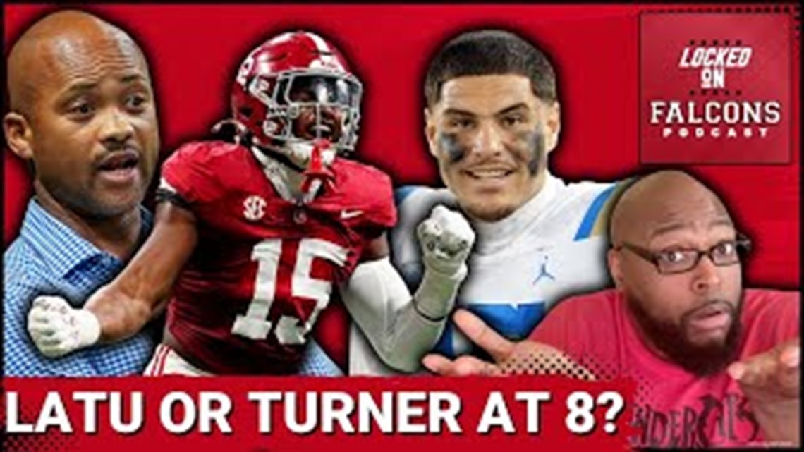 Latest odds favor Atlanta Falcons taking Dallas Turner or Laiatu Latu ...