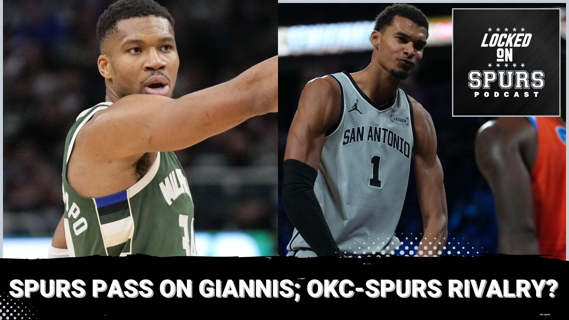 Spurs reportedly pass on Giannis; Is there an OKC-Spurs rivalry ...