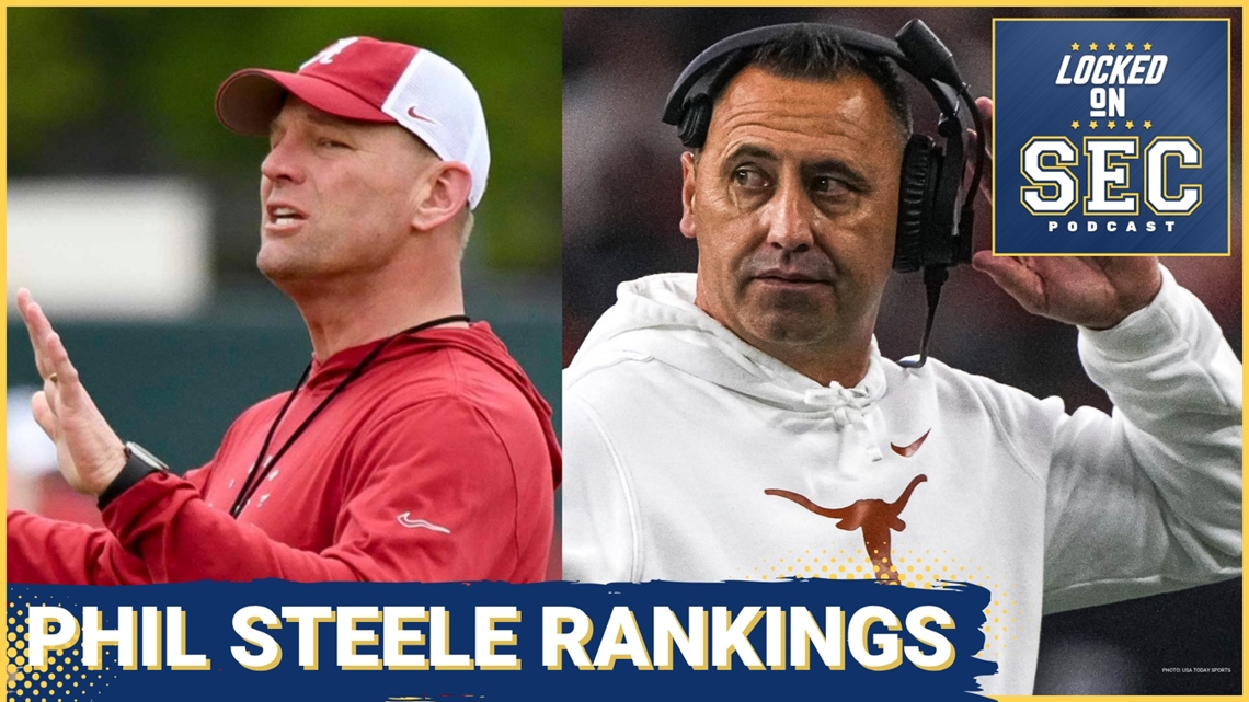 Phil Steele's SEC Rankings SHOCK Some SEC Fanbases, Gage Wood Throws ...