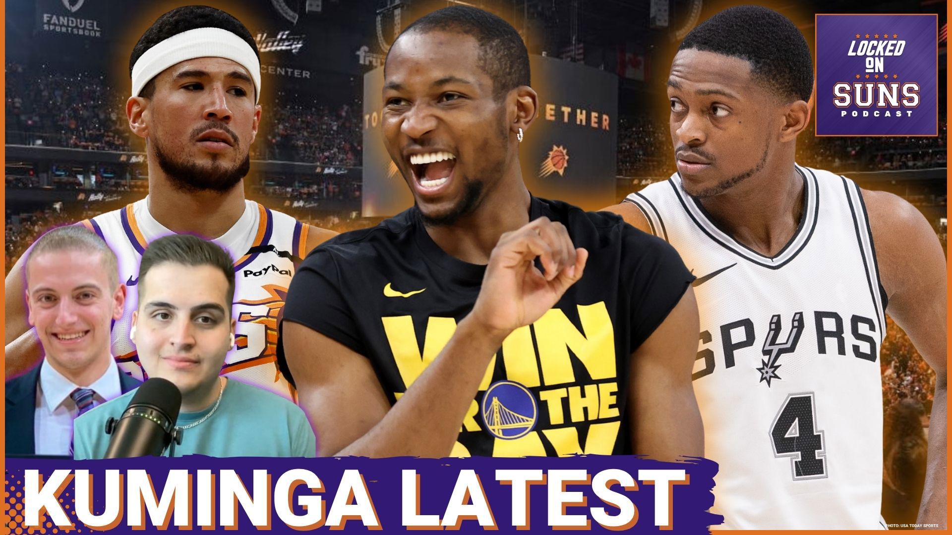 Brett Seigel Talks Jonathan Kuminga Phoenix Suns Rumors + Fox V. Booker ...