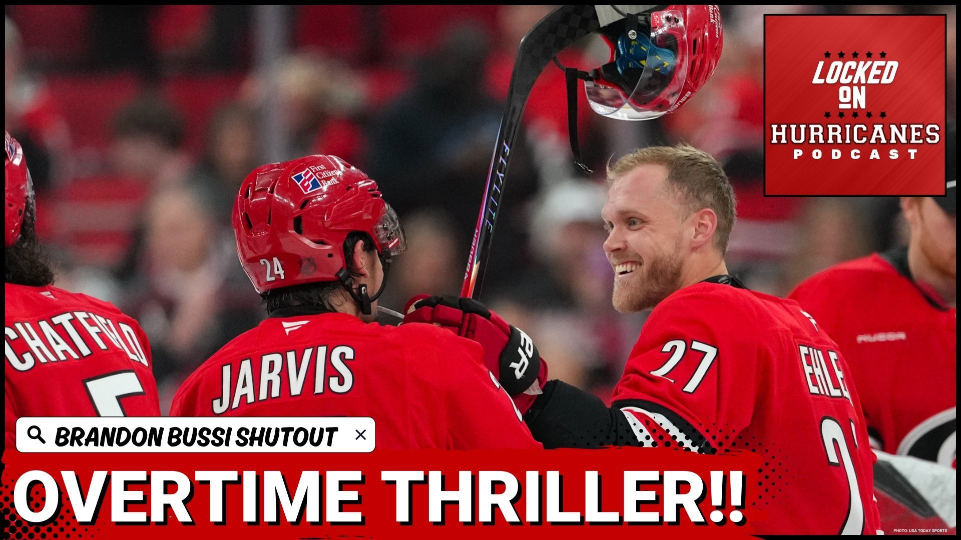 OVERTIME THRILLER! Carolina Hurricanes Win 1-0 After a Brandon Bussi 15 ...