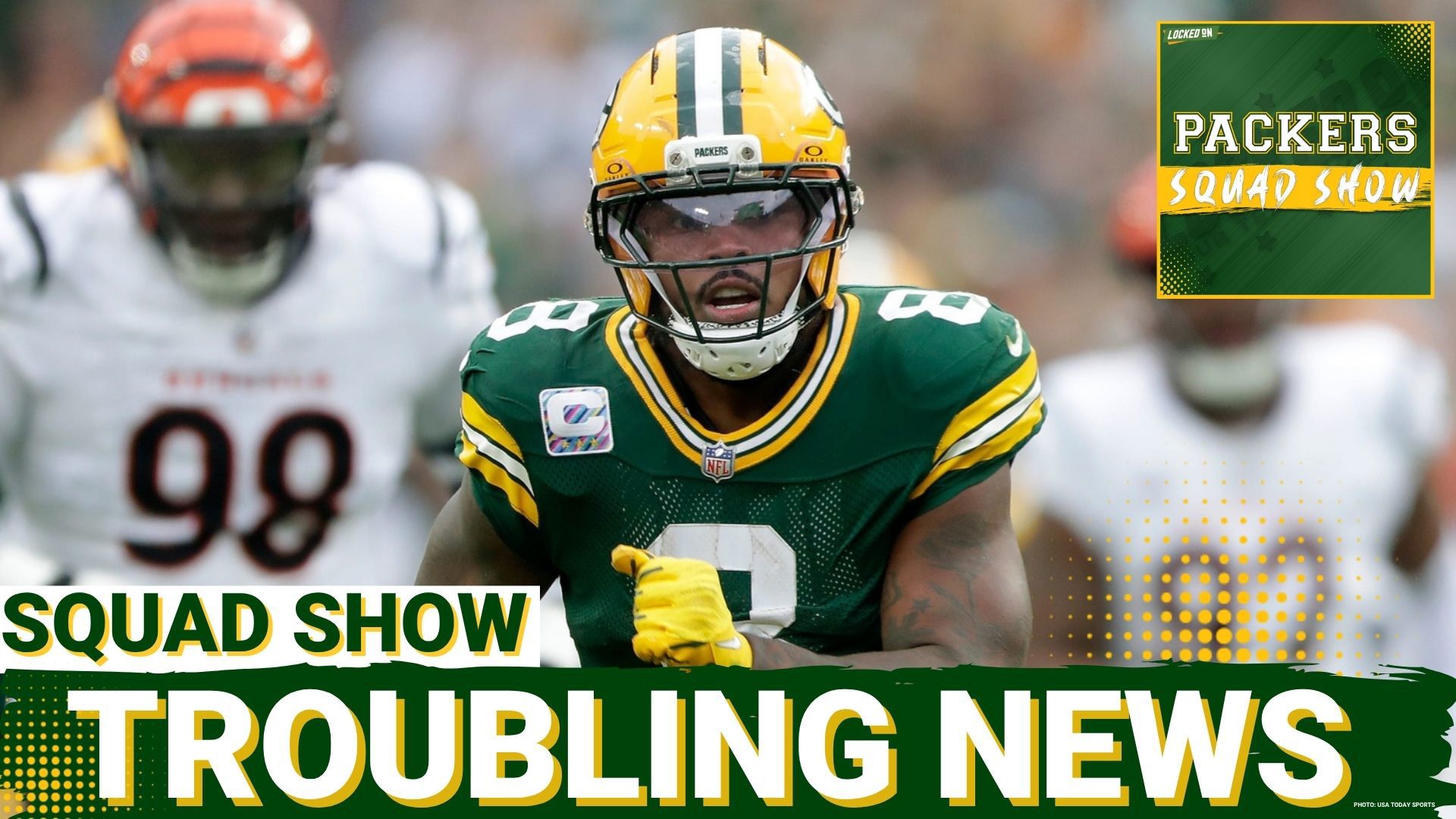 PACKERS SQUAD SHOW: Packers React to Josh Jacobs News | OTA Names ...