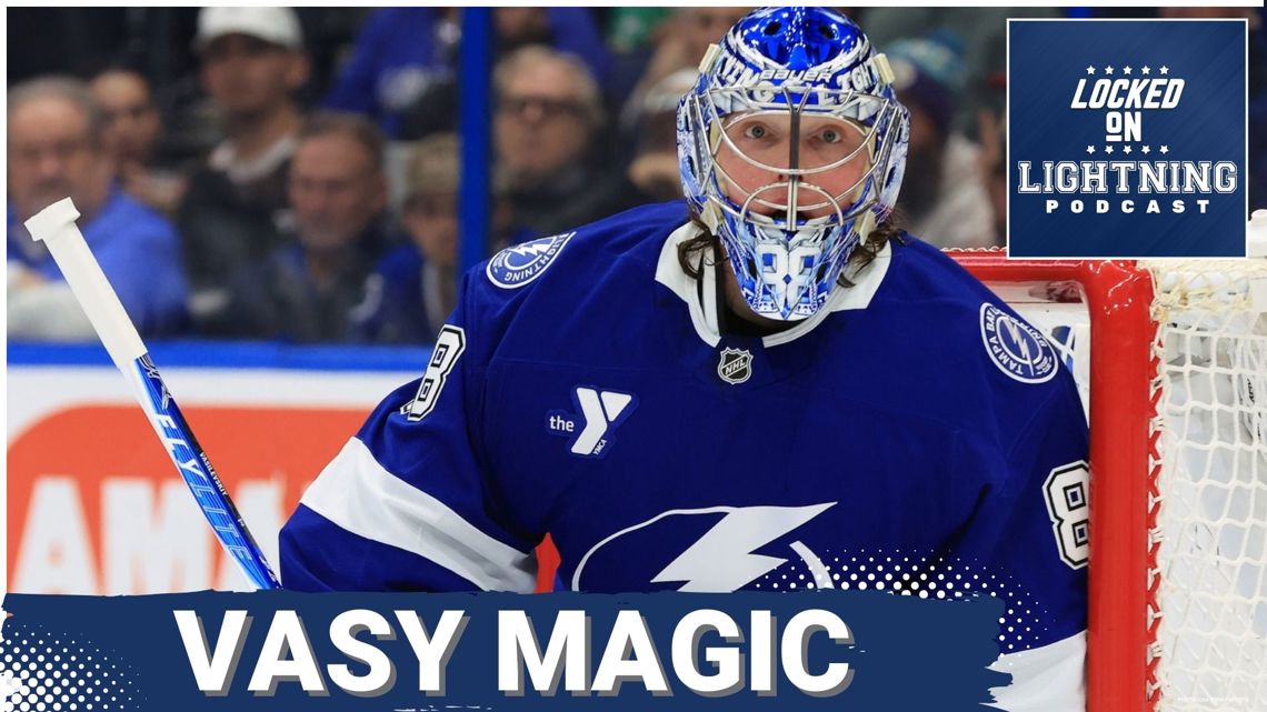 VASY MAGIC: Andrei Vasilevskiy Shutout SPARKS Tampa Bay Lightning ...