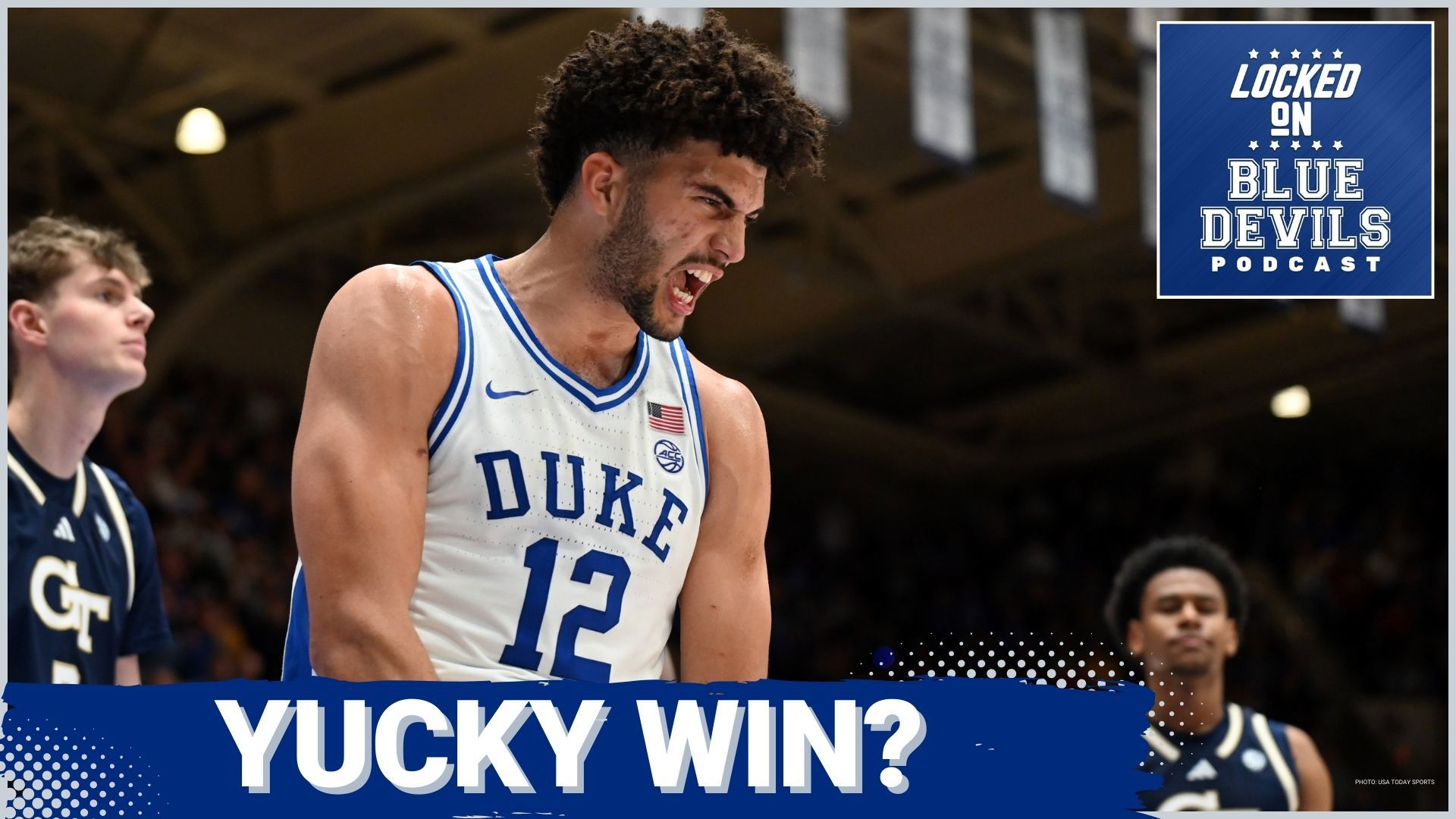 UNDERWHELMING: Duke Basketball STRUGGLES in ACC Opener vs. Georgia Tech ...