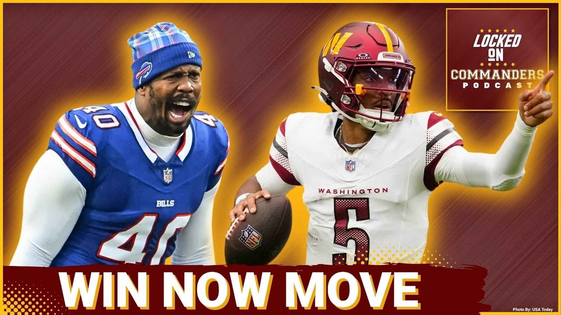 Commanders Get Von Miller: Genius or GAMBLE? | Daniels RANKED, McLaurin ...