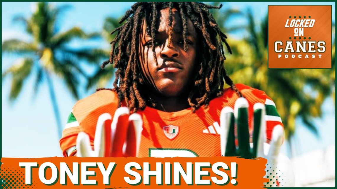 REVELATION: Malachi Toney ELECTRIFIES Miami's Spring Game | Defense ...