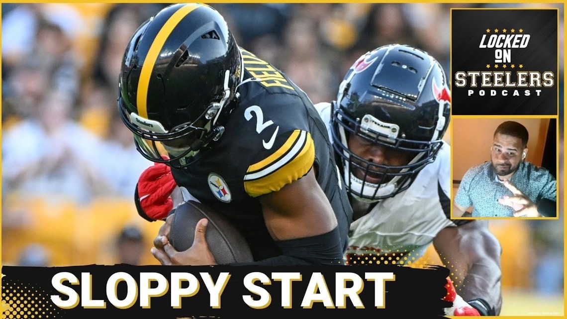 Steelers Sloppy in Preseason Loss to Texans | Justin Fields First Look ...