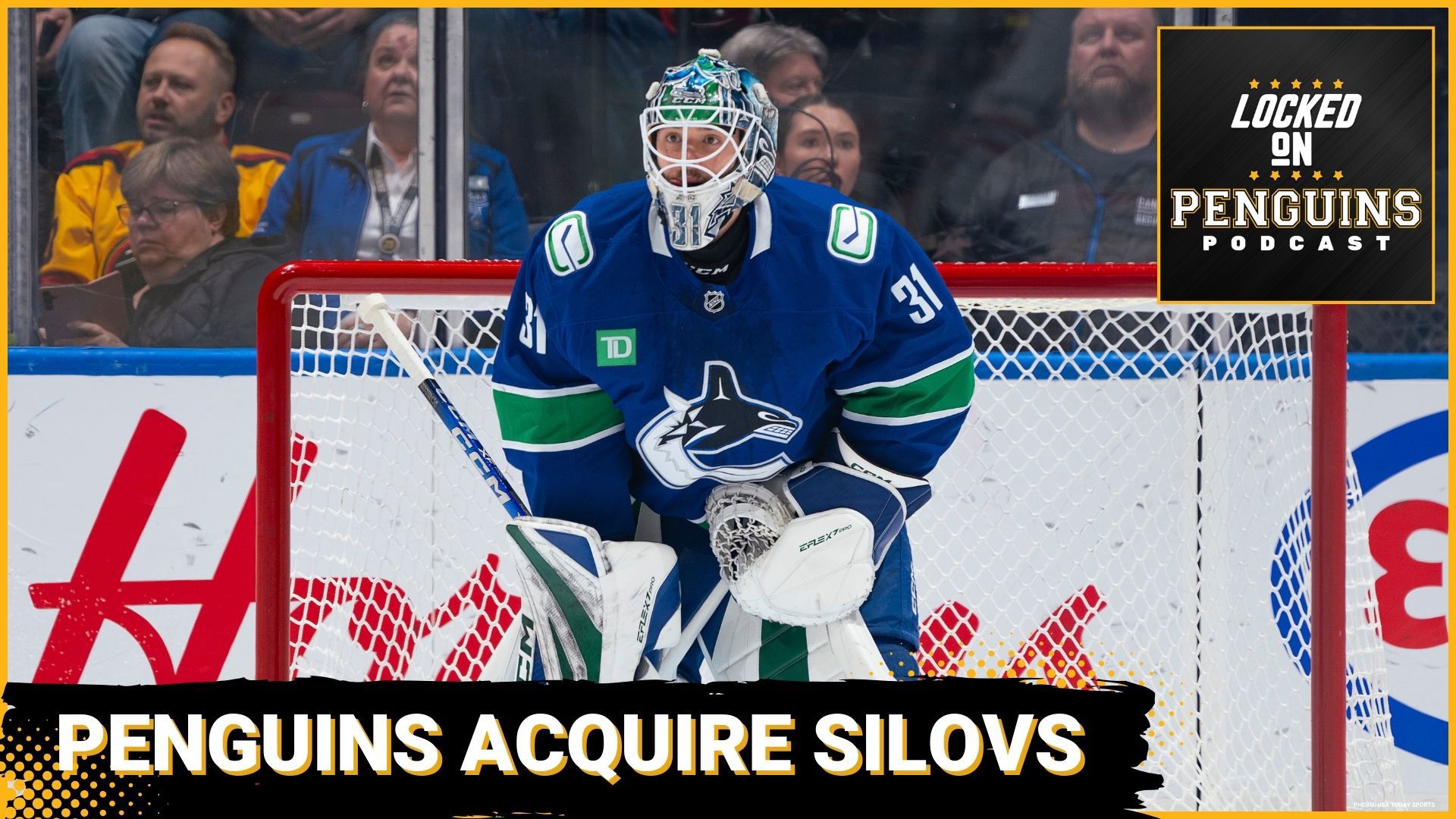 BREAKING: Penguins acquire goalie Arturs Silovs from Vancouver! | wbir.com
