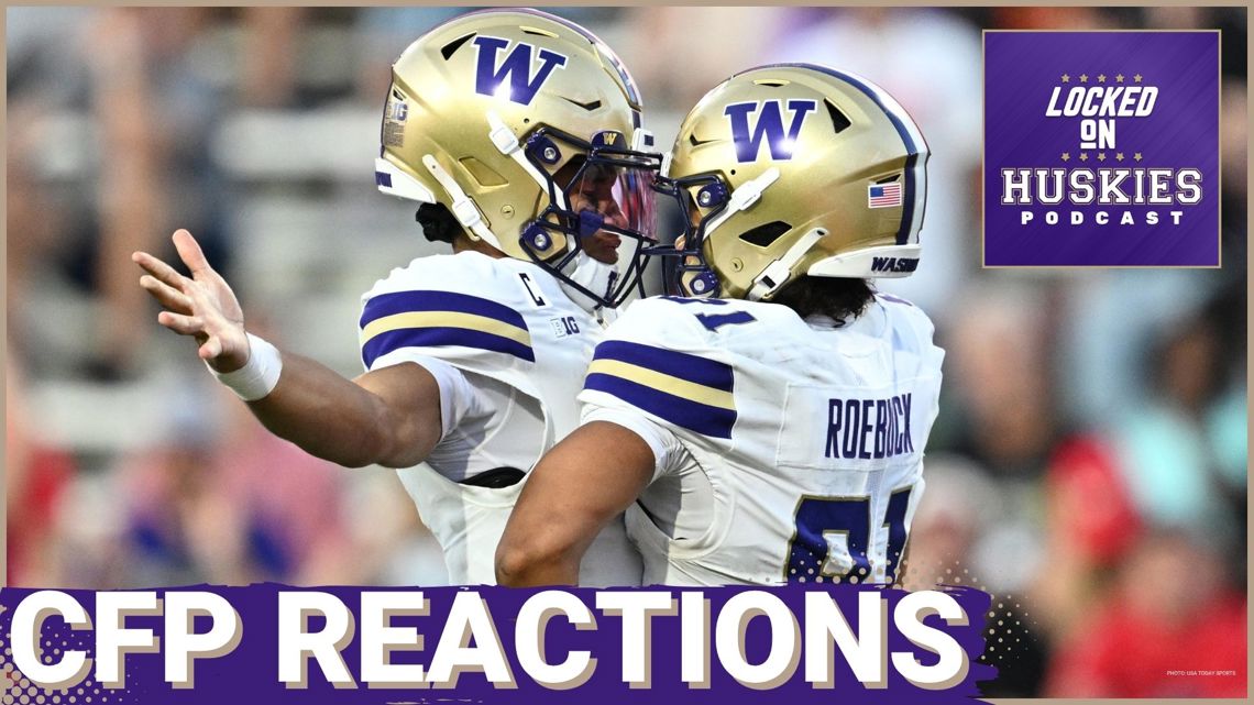 Washington Huskies Slotted No. 23 In First CFP Rankings | UW Building ...