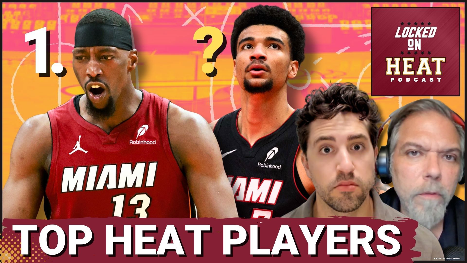 RANKING Miami Heat's Top 4 Players | Do Bam Adebayo & Tyler Herro Crack ...