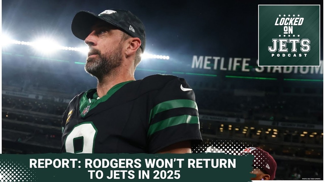 Report: Aaron Rodgers Won't Return to New York Jets in 2025 | wbir.com