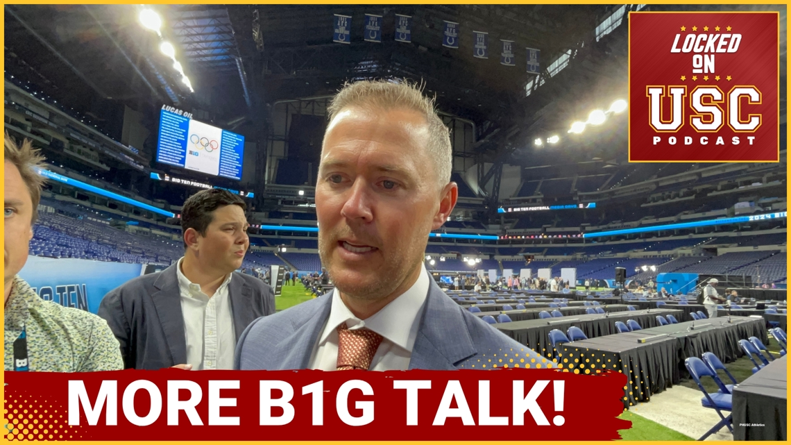 It's Almost Time For USC To Talk: The B1G Conference Media Days Are ...