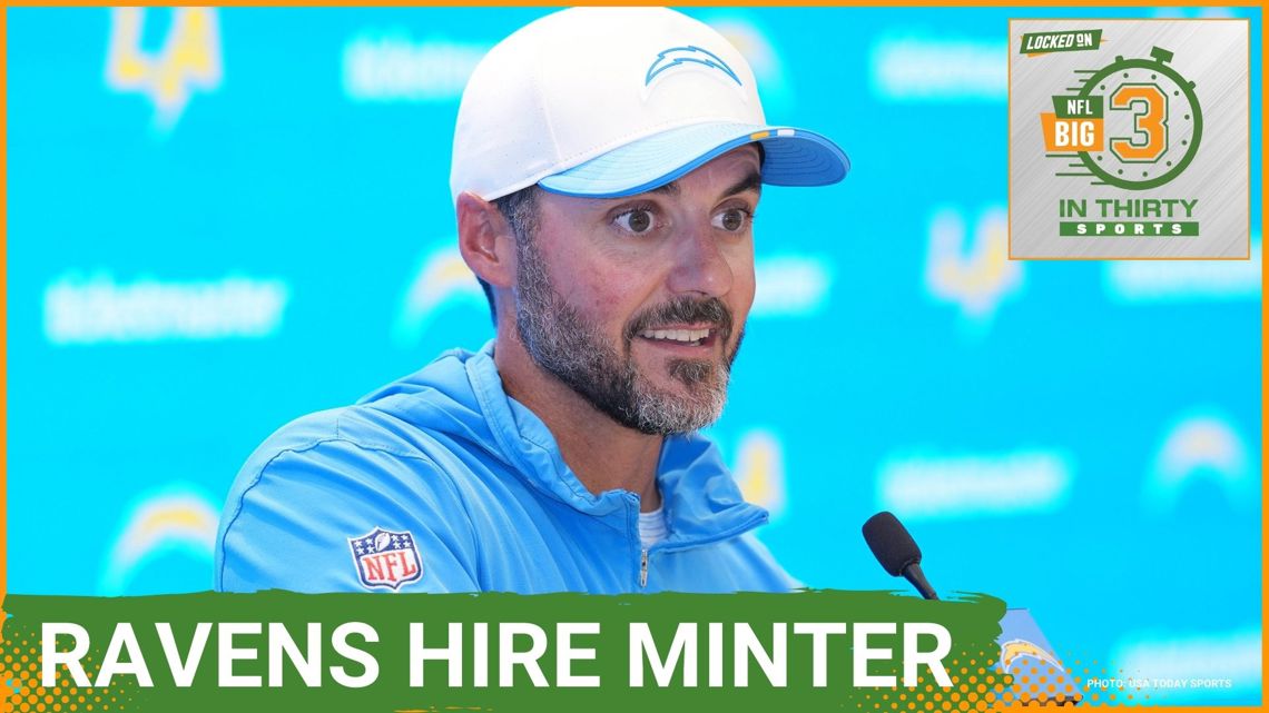 Ravens HIRE Jesse Minter As Next Head Coach | The Big 3 in 30 NFL ...