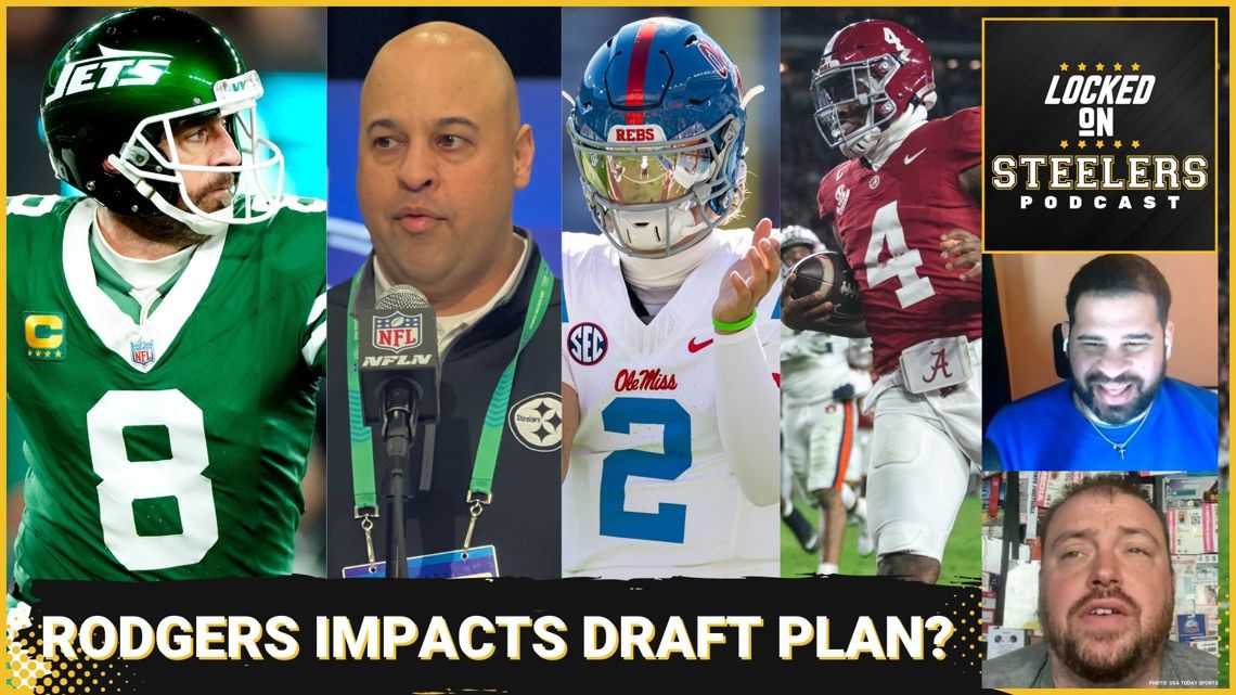Why Steelers' NFL Draft QB Plan BETTER NOT Be Impacted by Aaron Rodgers' Decision | Just Pay TJ ...