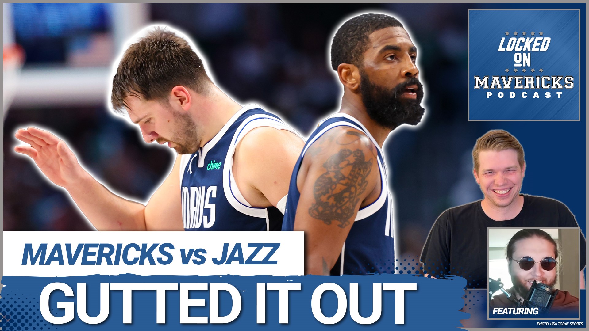 Luka Doncic & Kyrie Irving Are Clicking, Mavs Gut Out Win in Utah ...