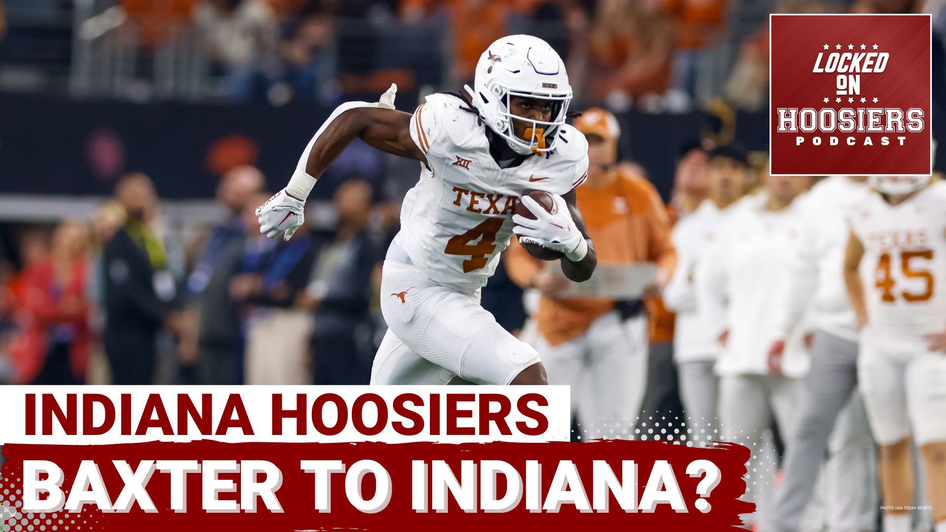 HUGE NEWS: Indiana Football TRENDING UP for CJ Baxter, Texas Transfer ...