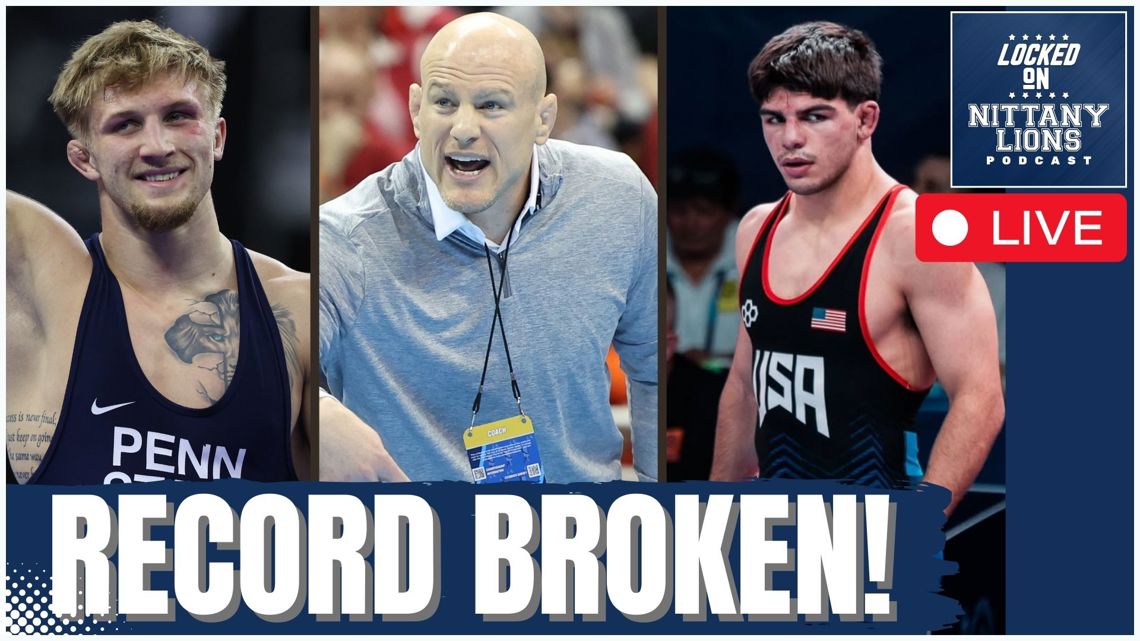 LIVE: Penn State Wrestling Makes HISTORY, Josh Barr Returns, & Freshmen ...