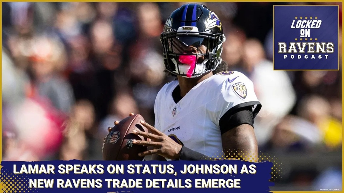 Lamar Jackson reveals status, RAVES on Diontae Johnson as new Baltimore ...