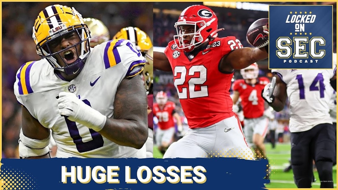 LSU's Smith Suspended, UGA RB Robinson Out for Year, Vandy-Hawaii ...