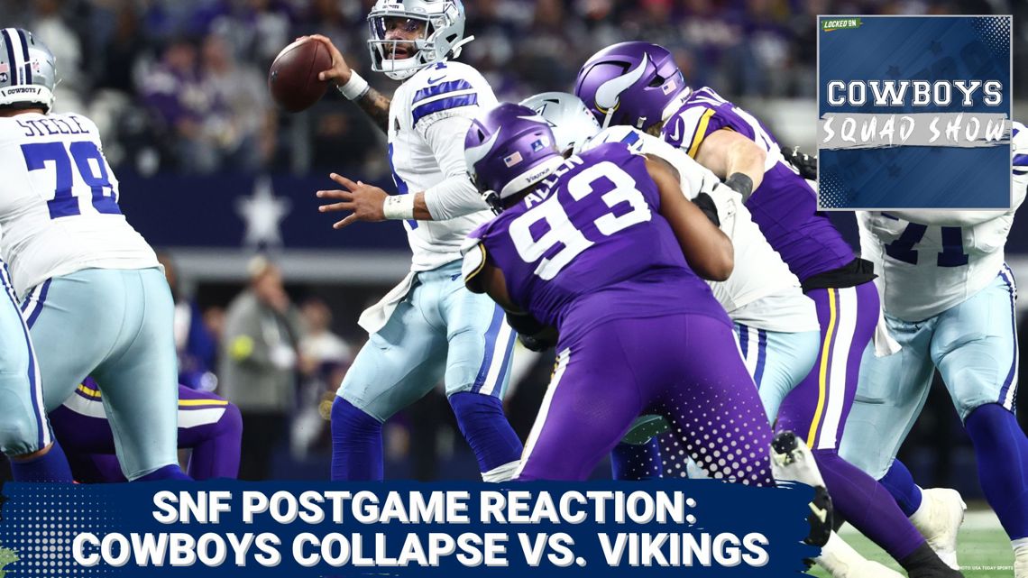 COWBOYS SQUAD SHOW: Post-Game reaction after the Cowboys devastating ...
