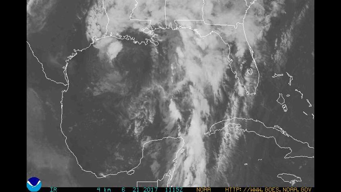 Tropical Storm Cindy Makes Landfall In Louisiana