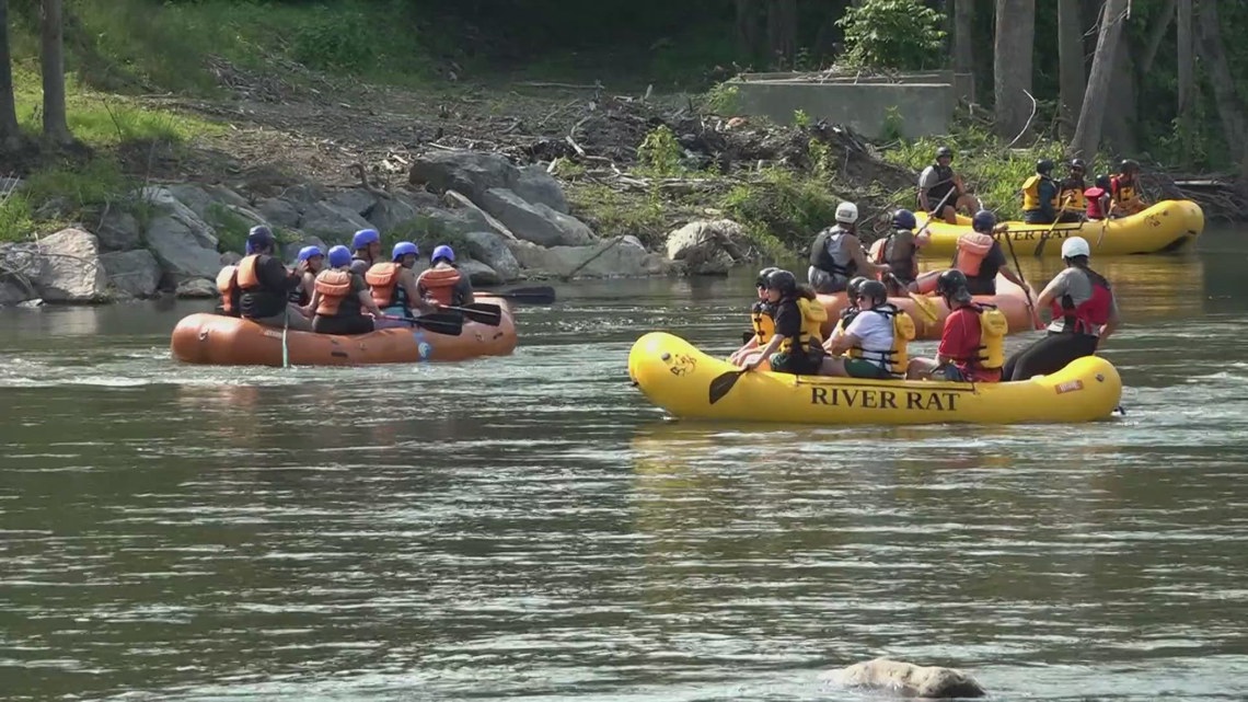 River rafting thrives in Hartford after Hurricane Helene flooding ...