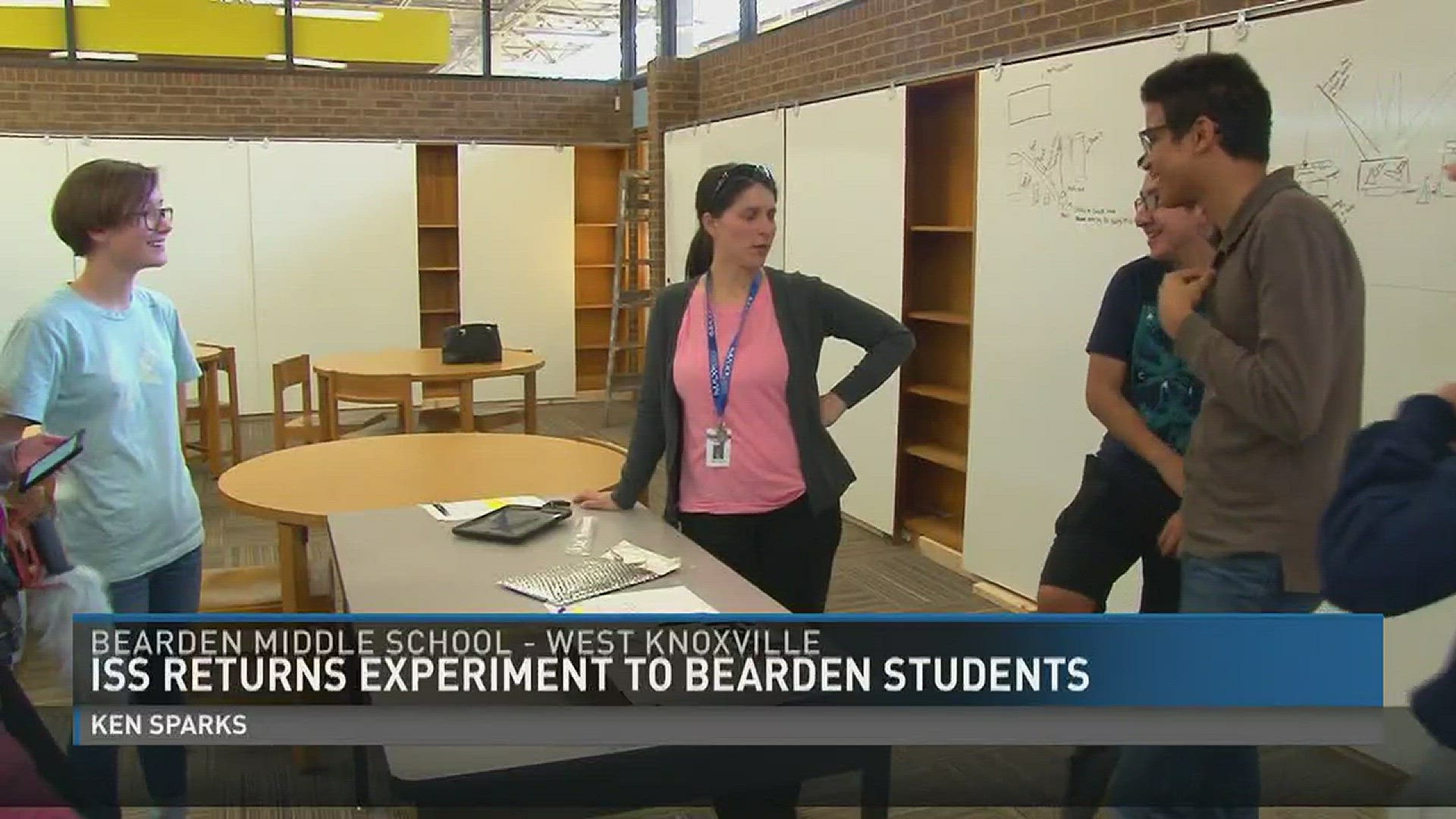 Bearden students receive experiment back from space | wbir.com