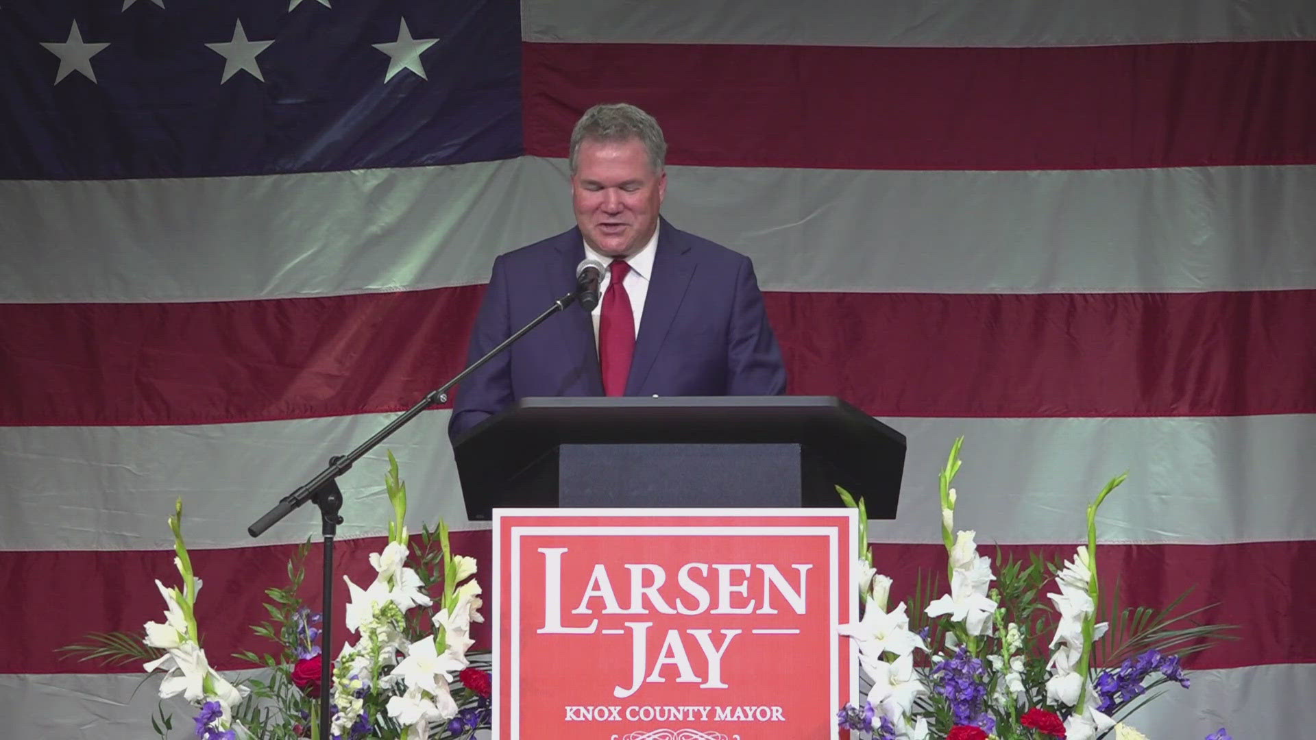 Larsen Jay launches Knox County mayoral campaign | wbir.com