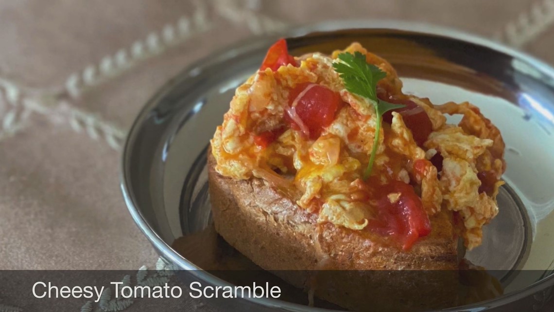 Cheesy tomato scramble | wbir.com