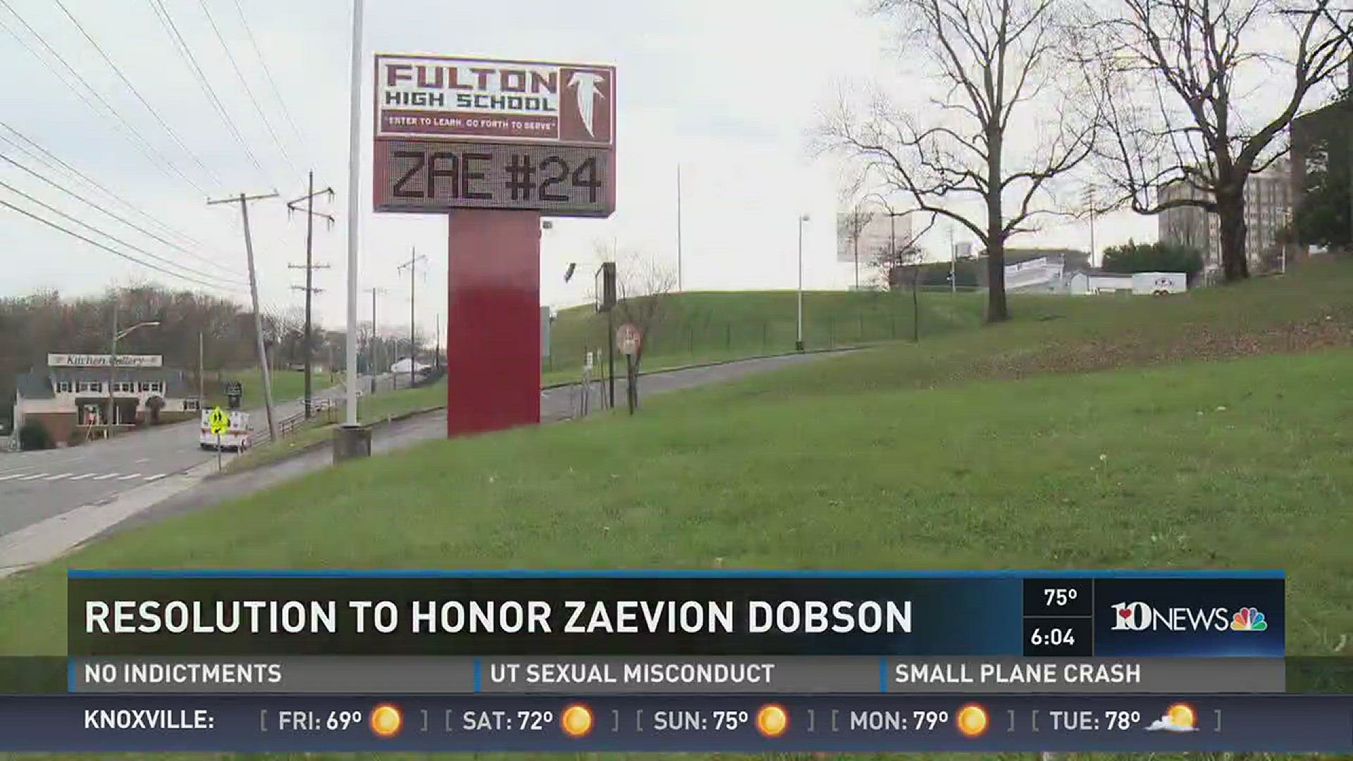 Bridge to be named after Zaevion Dobson | wbir.com