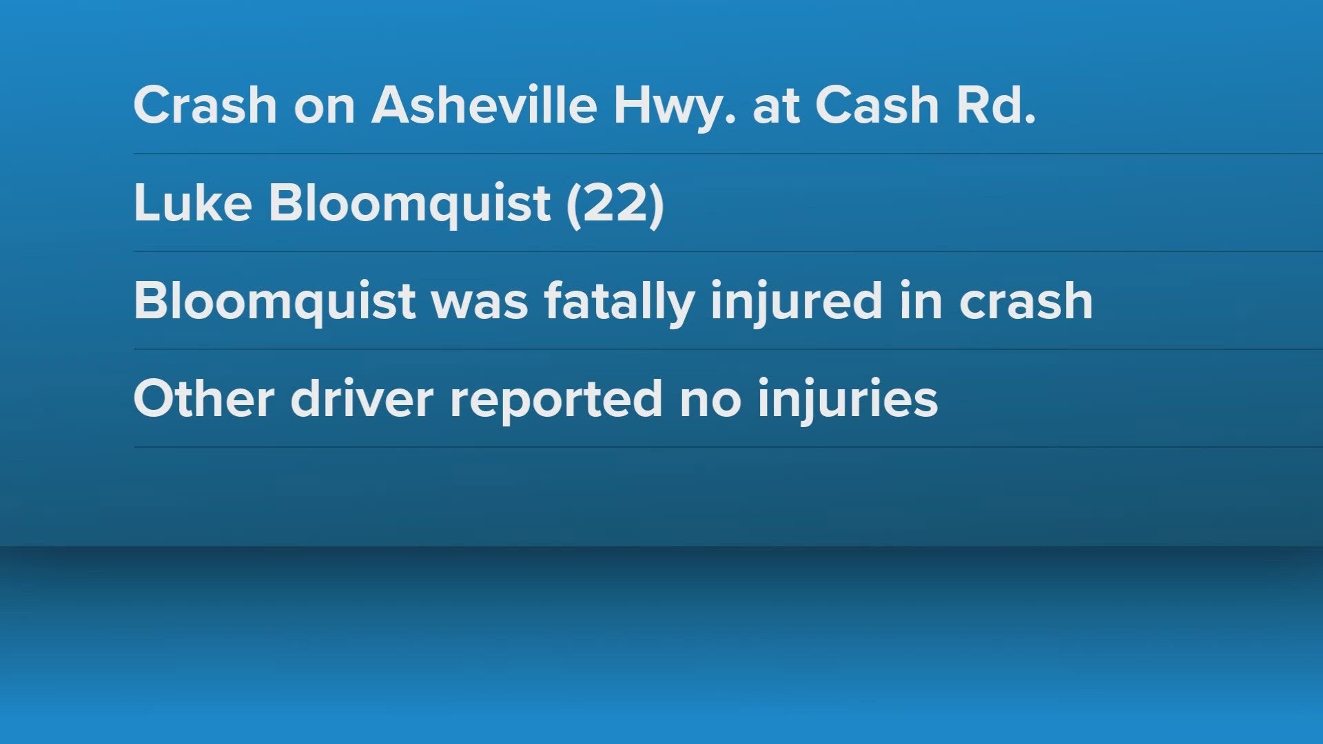 THP: One man dead after motorcycle crash near Cash Road | wbir.com