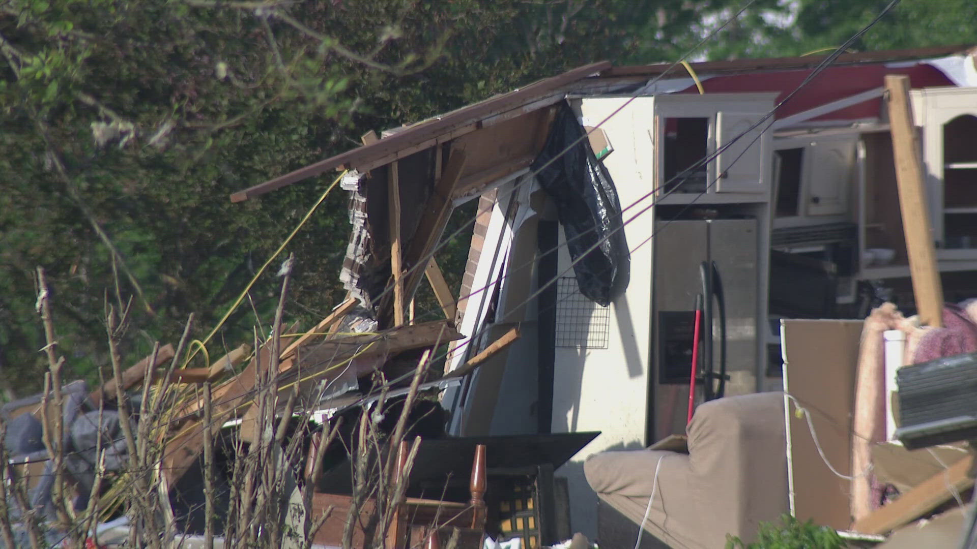 London resident describes moment he was nearly swept away by recent ...