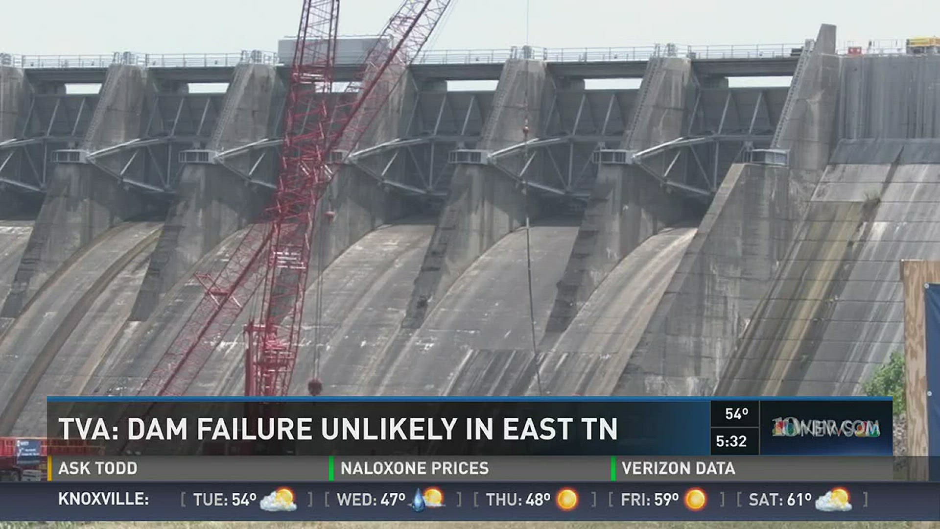 Threats found in major dams in Tennessee | wbir.com
