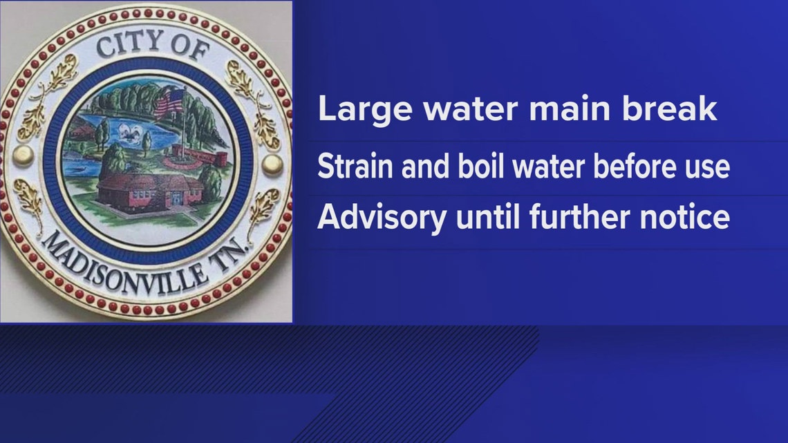 Boil water advisory in place for some parts of Madisonville | wbir.com